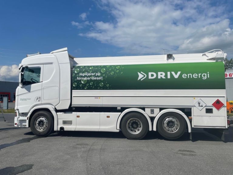 DRIV energi – leverer drivstoff der du er! - Anleggsmaskinen
