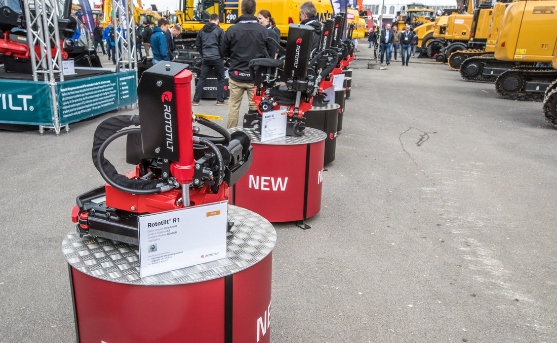 Ny Rototilt R1 – for de aller minste – Anleggsmaskinen